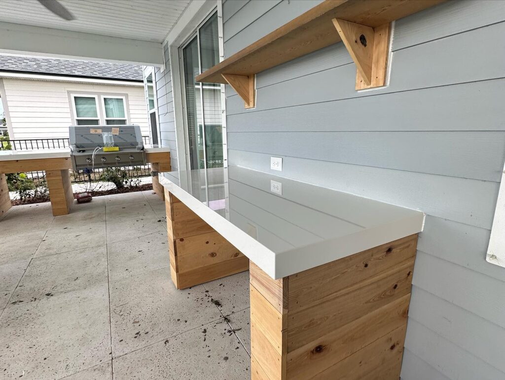 Outdoor Kitchen Countertops - De Souza Countertops